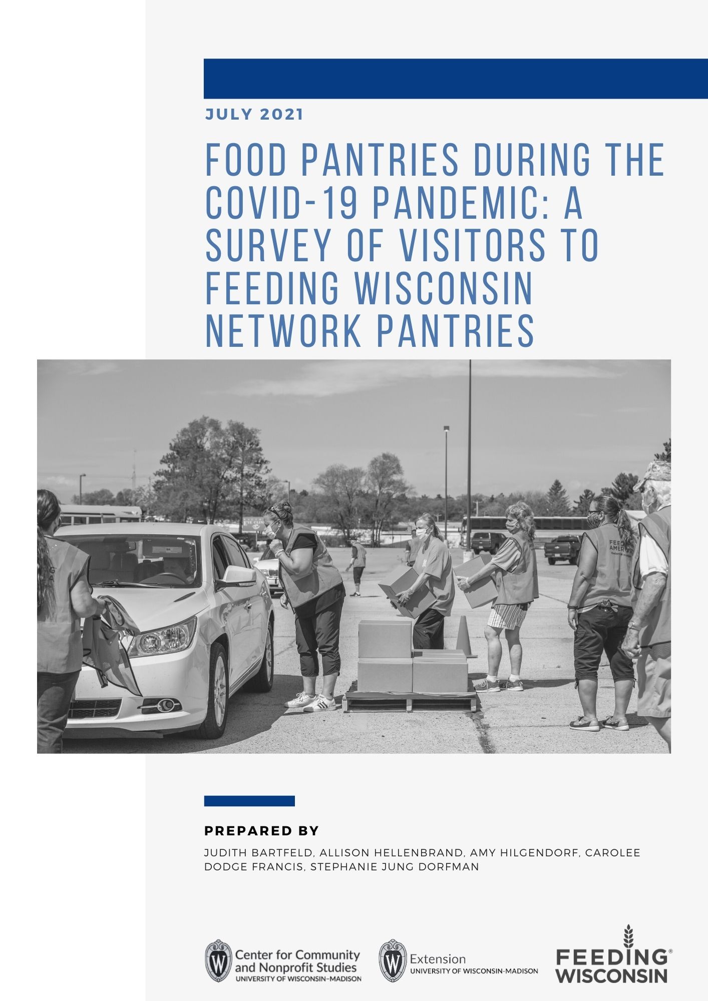COVID-19 Pantry Visitor Pulse Survey · Feeding Wisconsin
